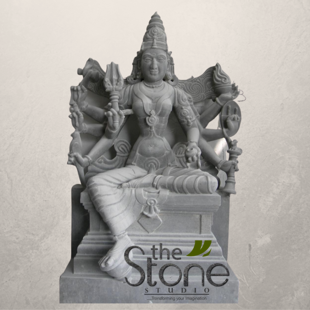 Maa Durga Statues: Buy Best Carved Idols - The Stone Studio