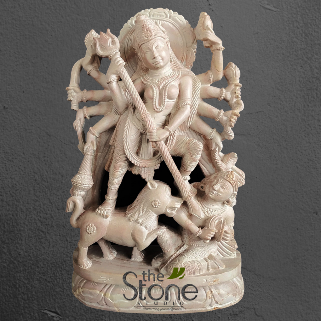 Maa Durga Statues: Buy Best Carved Idols - The Stone Studio