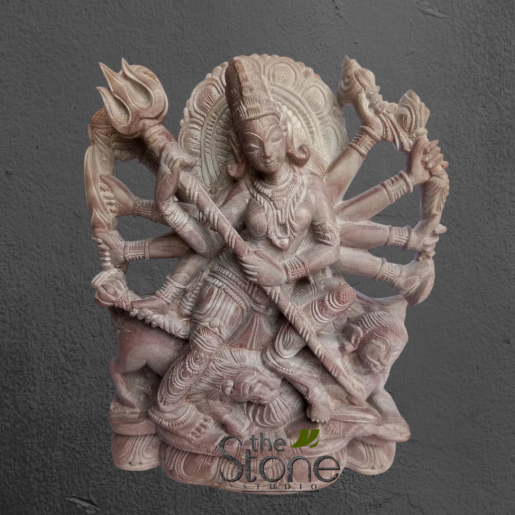 Maa Durga Statues: Buy Best Carved Idols - The Stone Studio