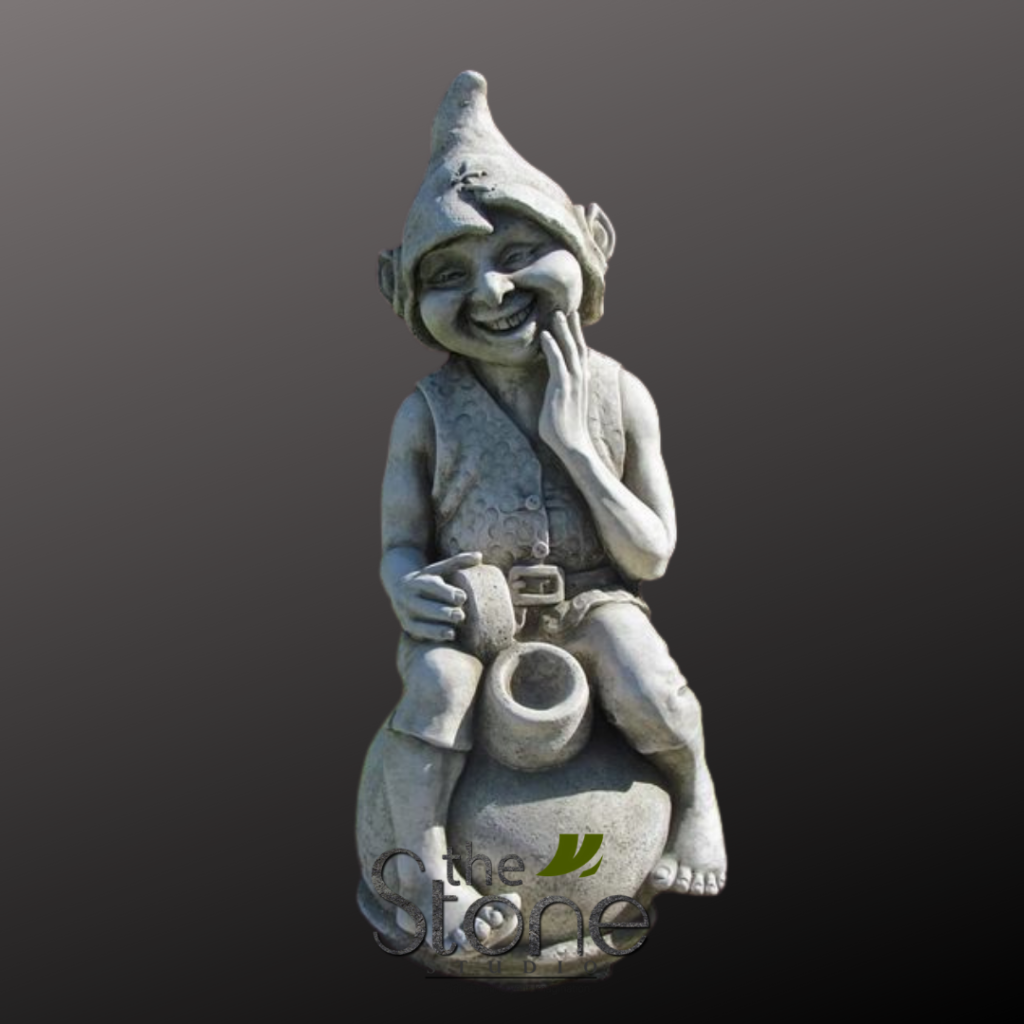 Buy Elegant IMP Garden Gnome Sculpture 2' - The Stone Studio