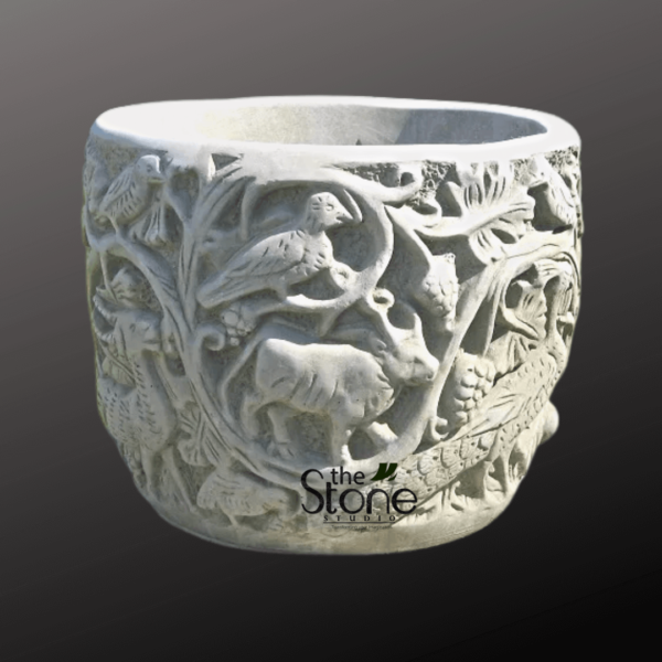 Buy Beautiful Stag Pot Garden Planter 2' - The Stone Studio