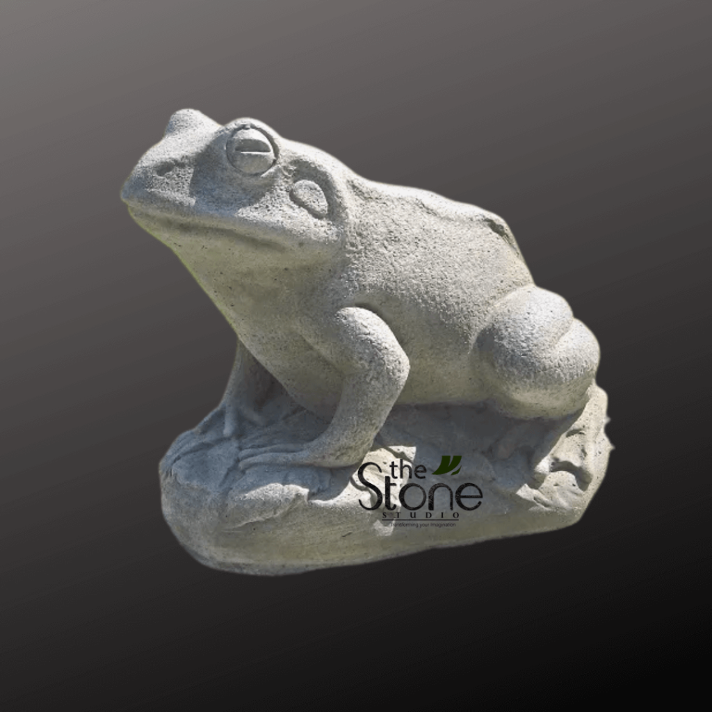 Frog Garden Statue 18": Buy Ideal Decor - The Stone Studio
