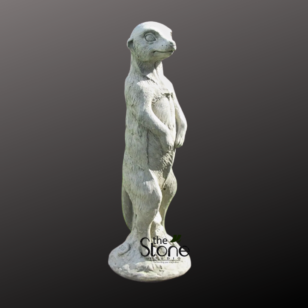 Buy Pair Of Meerkat Garden Statue - The Stone Studio