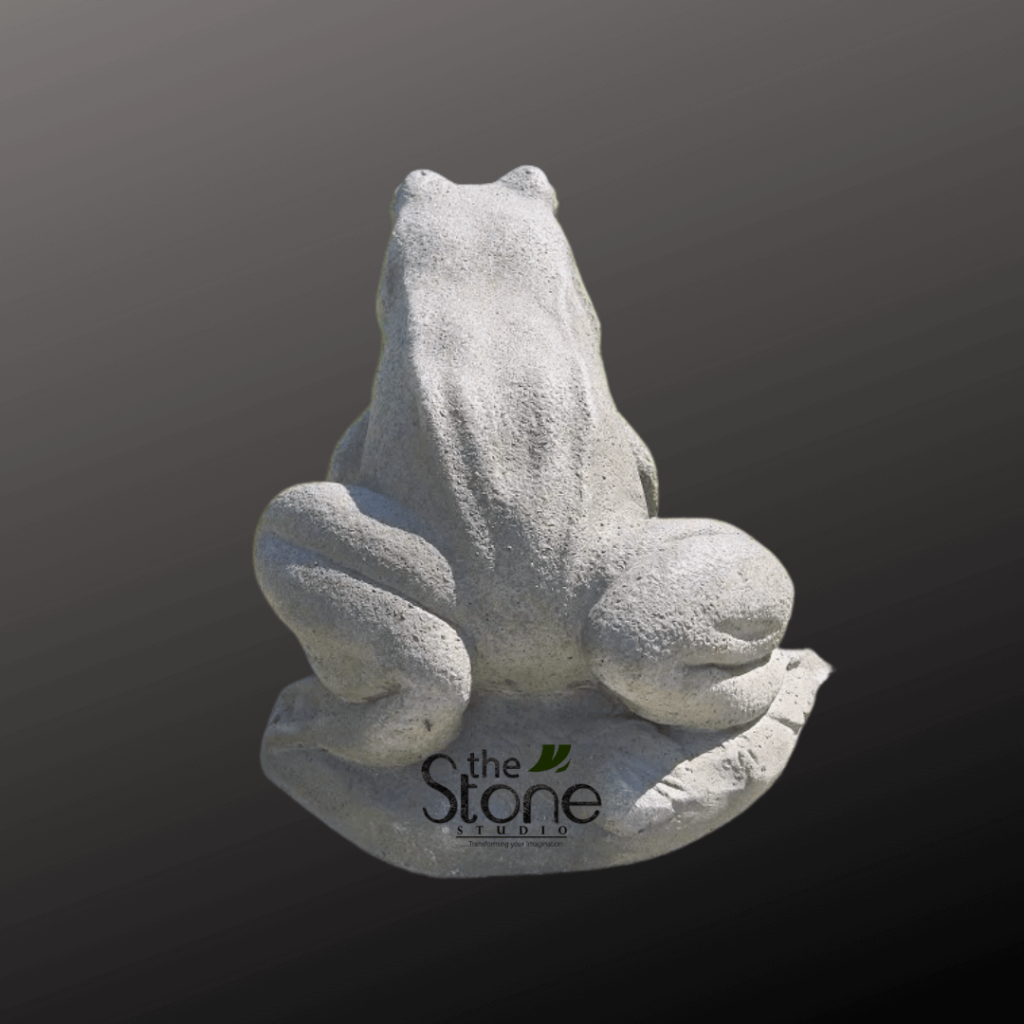 Frog Garden Statue 18": Buy Ideal Decor - The Stone Studio
