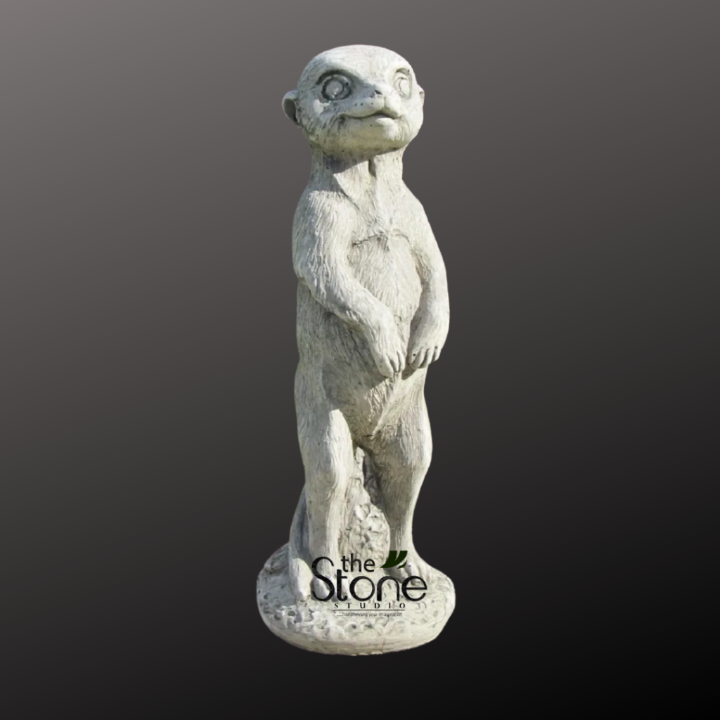 Buy Pair Of Meerkat Garden Statue - The Stone Studio