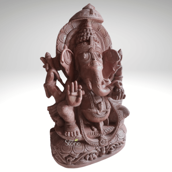 Ganesh Statue Stone 2ft : Buy Best Idol - The Stone Studio