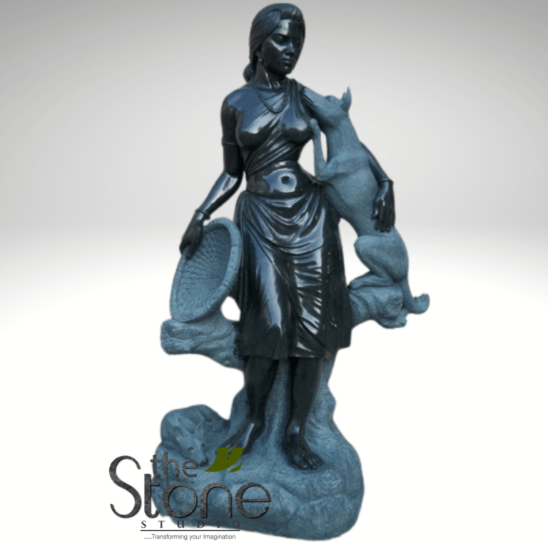 Lady Statue 4ft: Buy The Divine Beauty - The Stone Studio