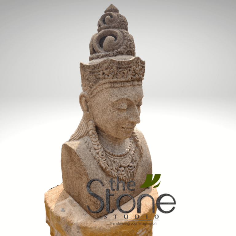 Buy Beautiful Antique Vishnu Statue 2ft - The Stone Studio
