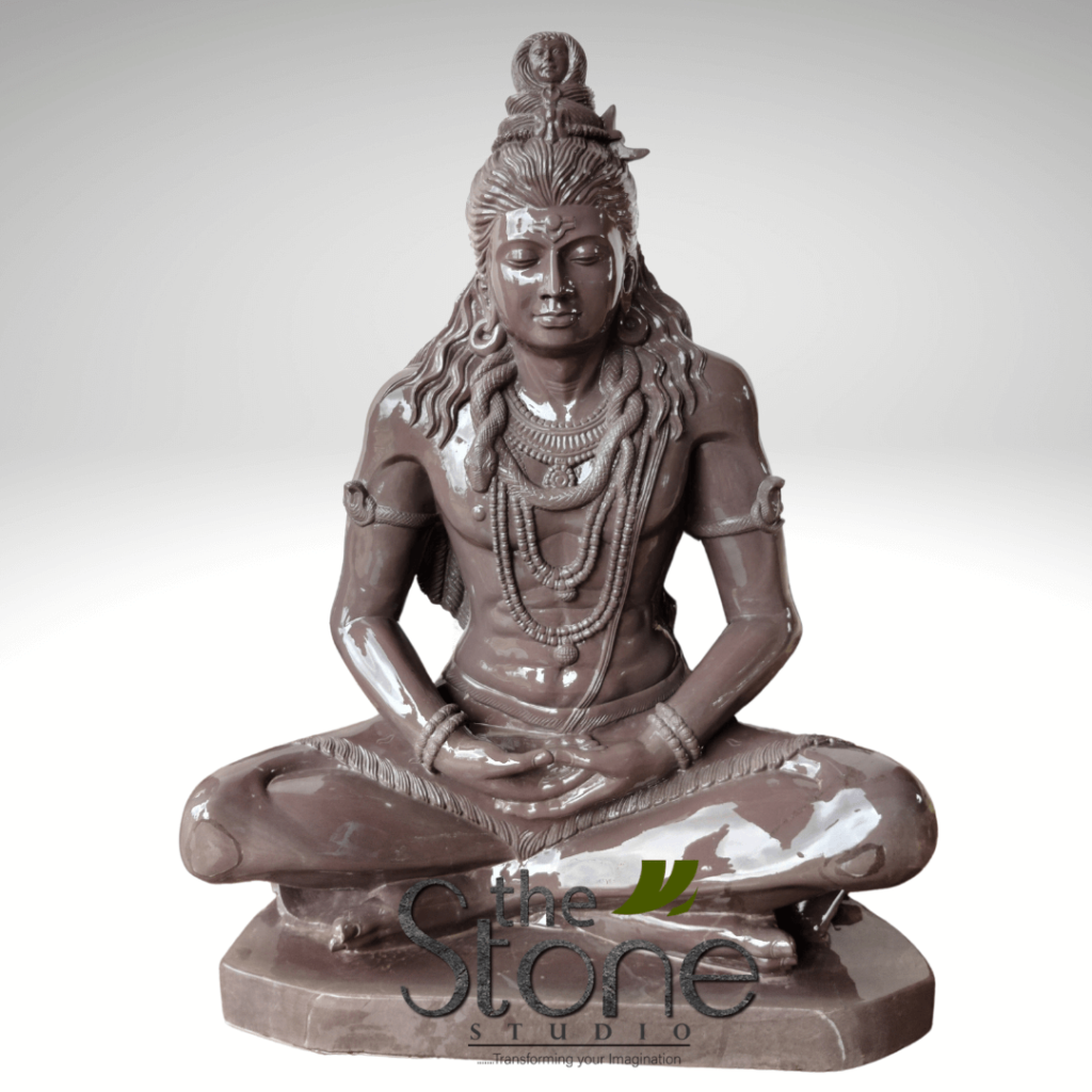 Mahadev Murti 3.5ft: Buy The Beautiful Creation - The Stone Studio