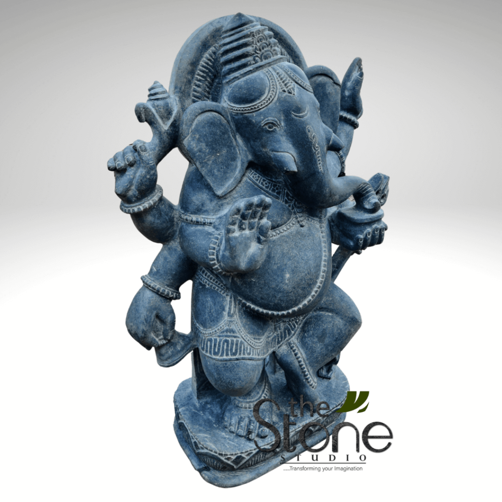 Dancing Ganesha Statue 3ft: Buy Best Idol - The Stone Studio