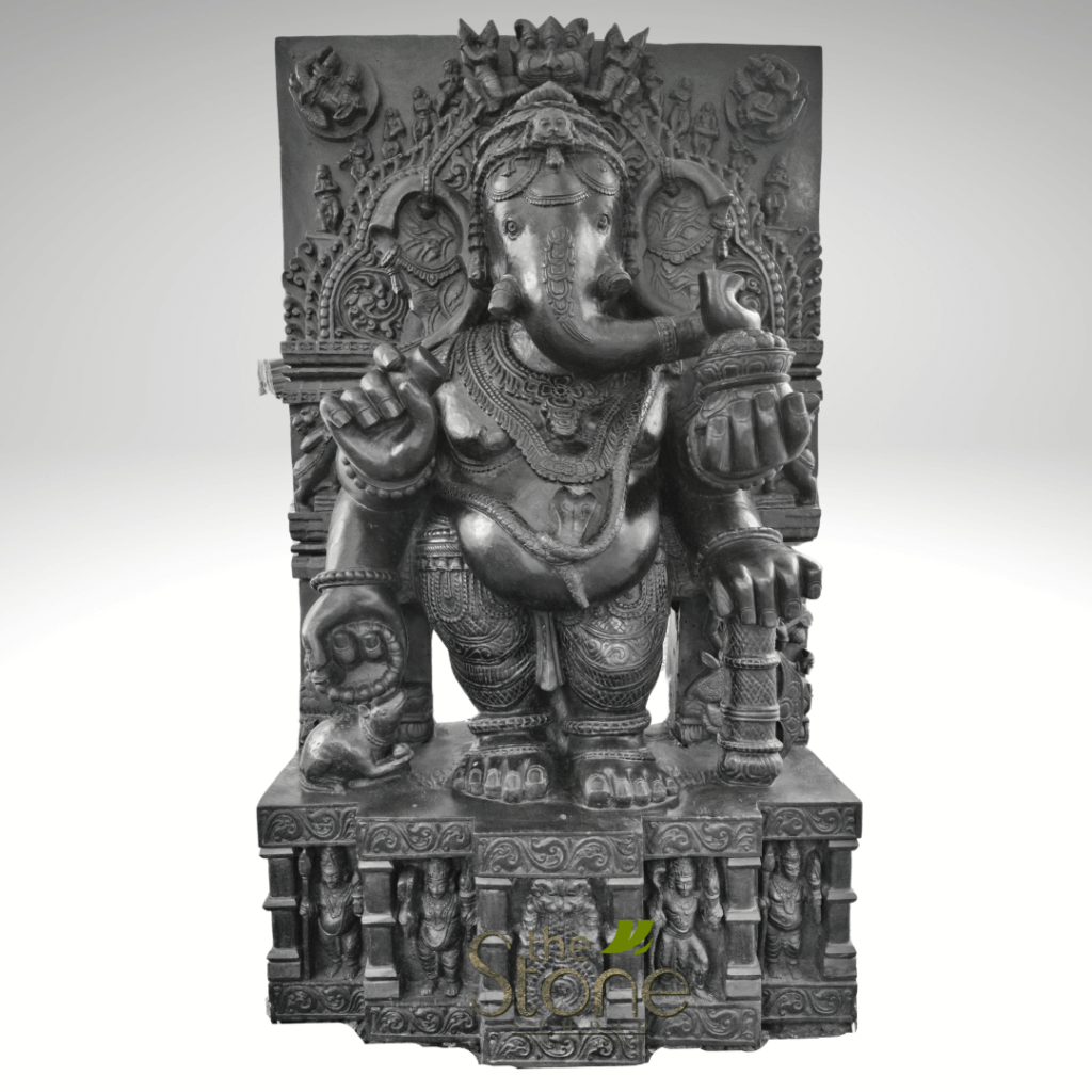 Big Ganesh Murti 5ft: Buy Best Ganesha Idol - The Stone Studio