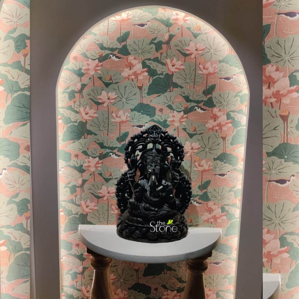 Lord Ganesha Granite Sculpture 2ft: Buy Best - The Stone Studio