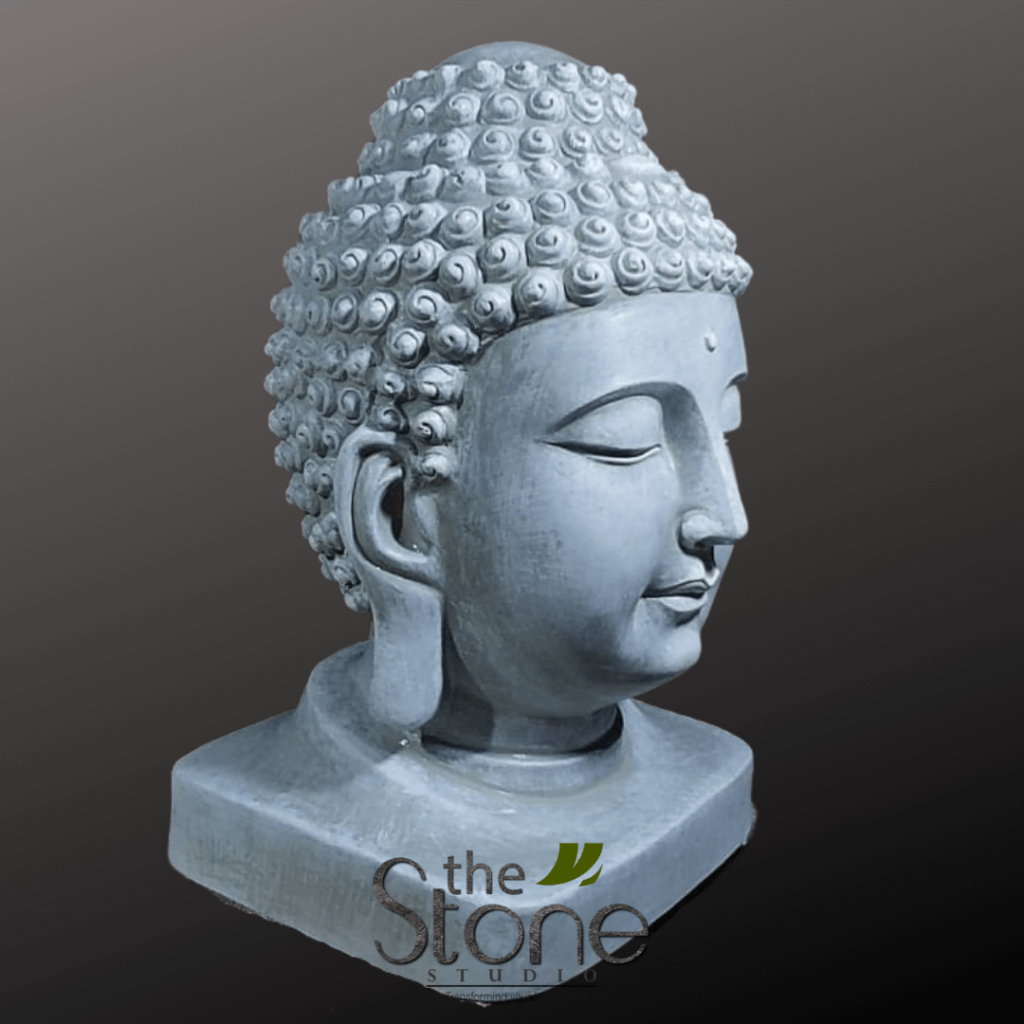 Buddha Face Statue 2ft: Buy Best Sculpture - The Stone Studio