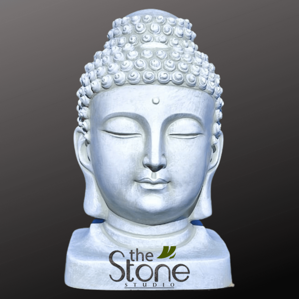 Buddha Face Statue 2ft: Buy Best Sculpture - The Stone Studio