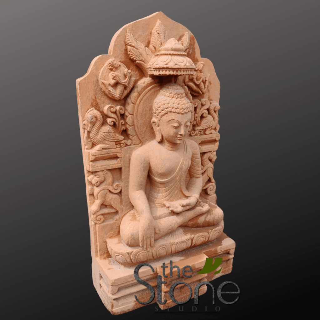 Buddha Stone Idol 3ft: Buy Best Creativity - The Stone Studio