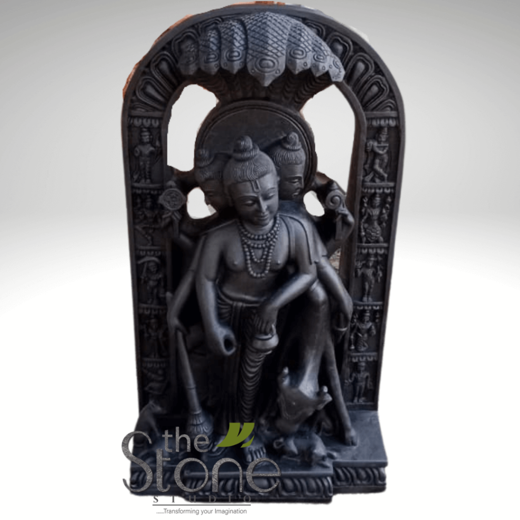 Dattatreya Murti 3ft: Buy The Best Intricacy - The Stone Studio