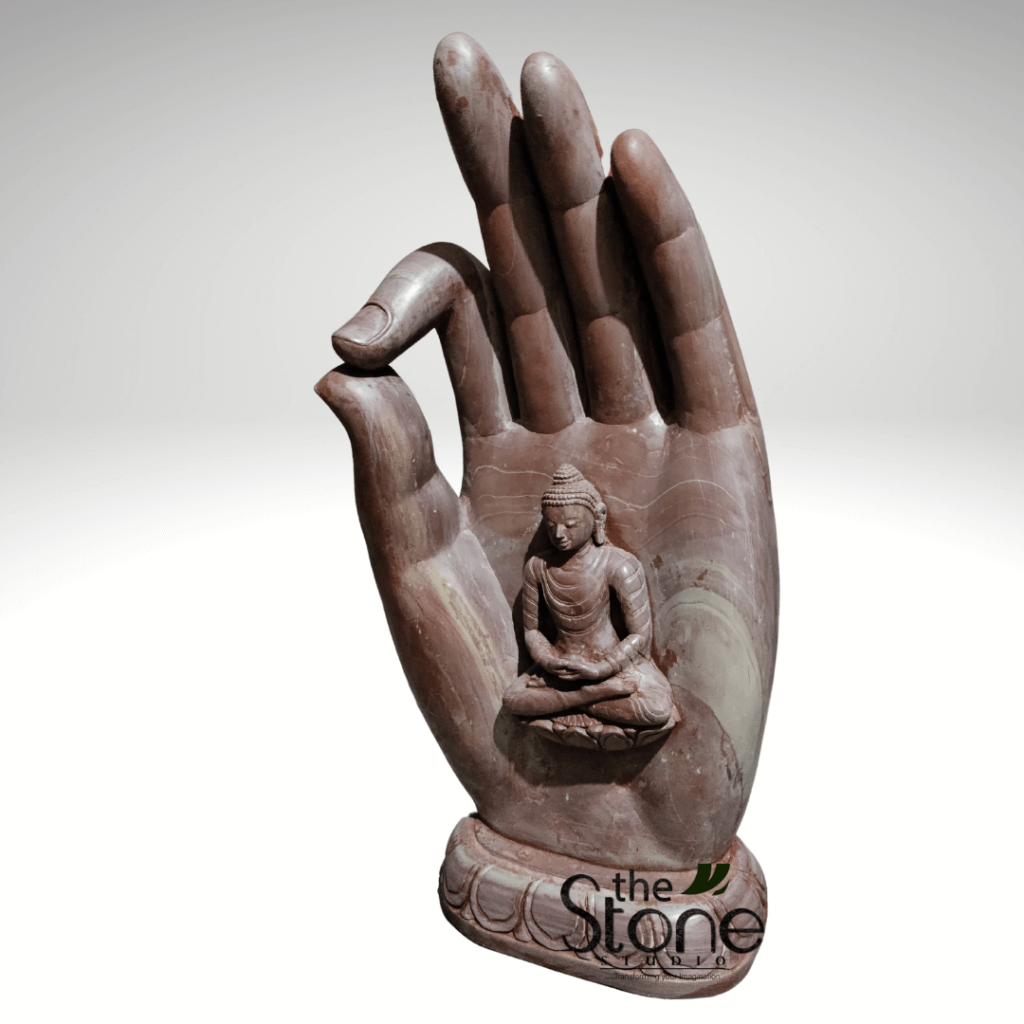 Buddha Hand Statue 16": Buy Divine Hand Mudra - The Stone Studio