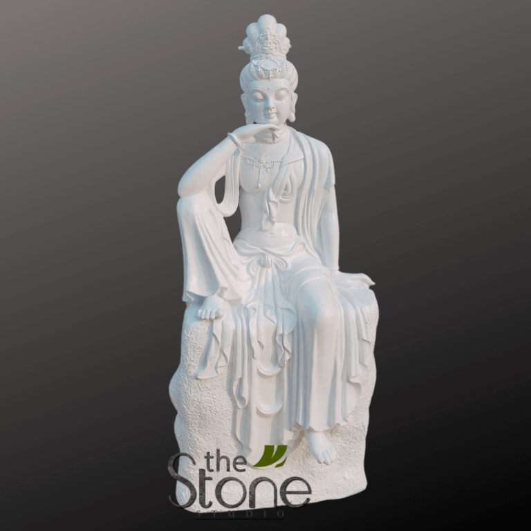 6 Feet Buddha Statues: Big Garden Buddhas - The Stone Studio
