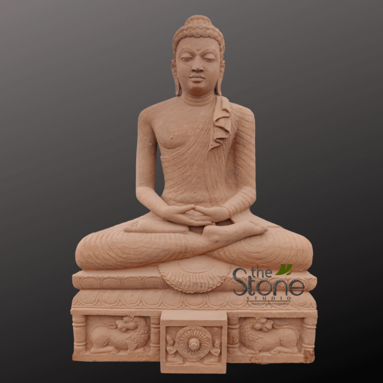 6 Feet Buddha Statues: Big Garden Buddhas - The Stone Studio