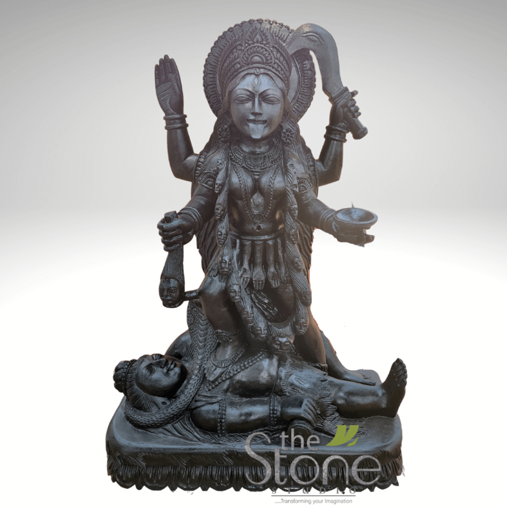 Kali Maa Statue 3ft: Buy Best Sculpture! - The Stone Studio