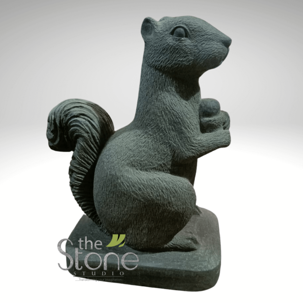 Squirrel Statue 18": Buy Best Stone Figures! - The Stone Studio