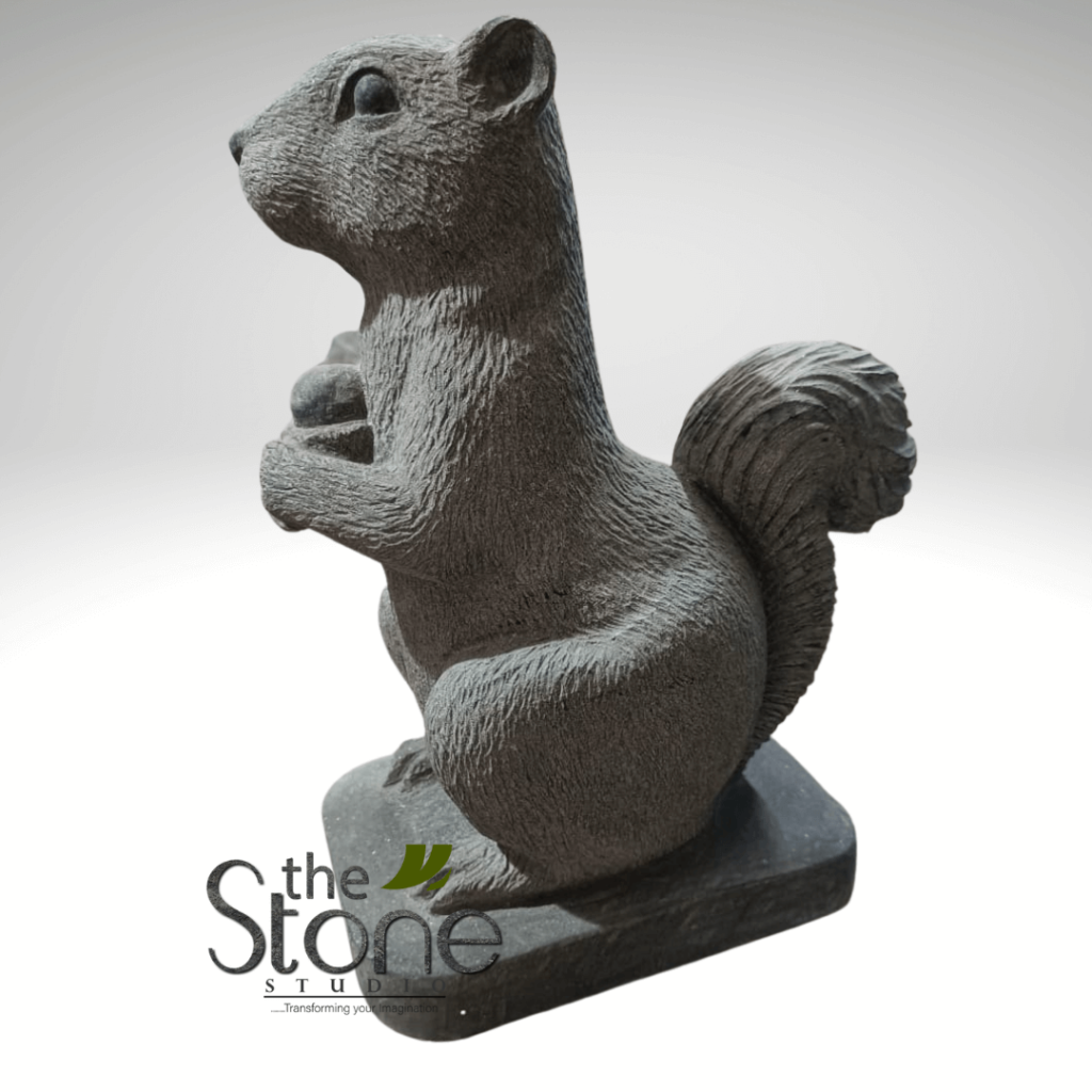 Squirrel Statue 18": Buy Best Stone Figures! - The Stone Studio
