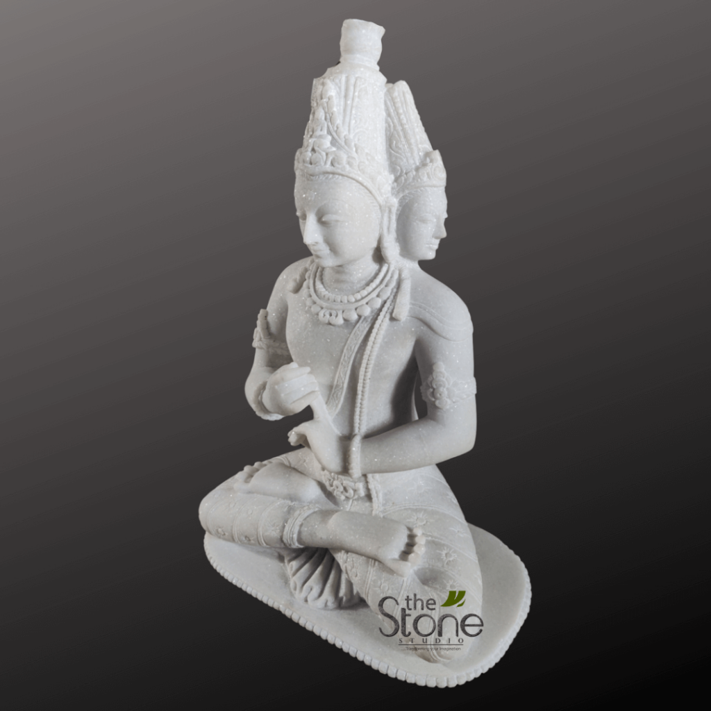 Four Face Buddha Statue 18": Buy Best Art! - The Stone Studio