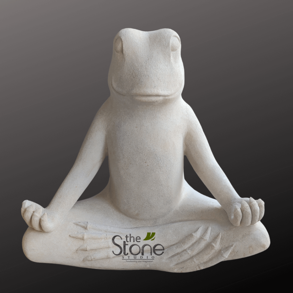 Frog statue 3ft: Buy Best Garden Sculptures! - The Stone Studio