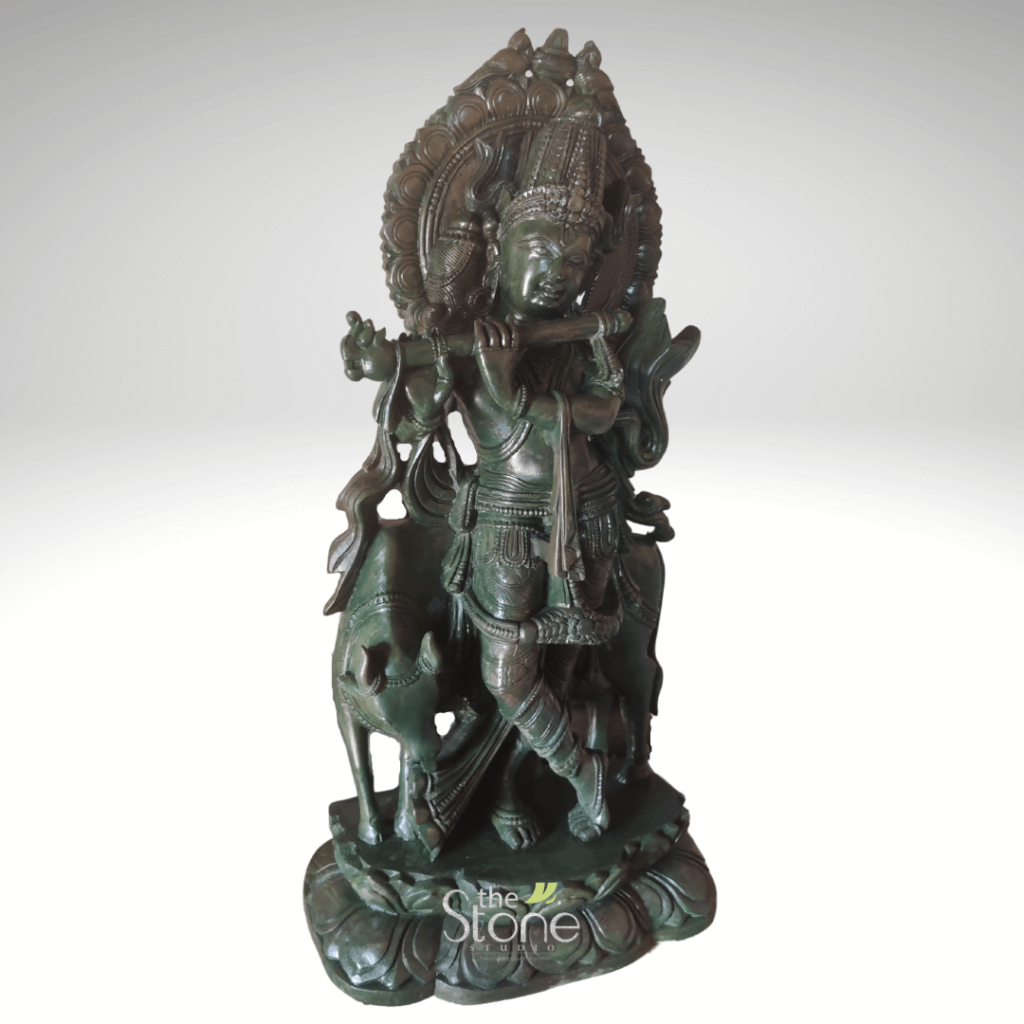 Green Krishna 2ft: Buy beauty with grace - The Stone Studio