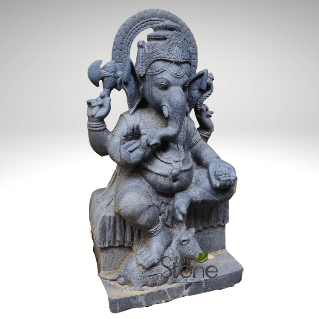 Ganesh Garden Statue 2.5ft: Buy Best Carvings - The Stone Studio