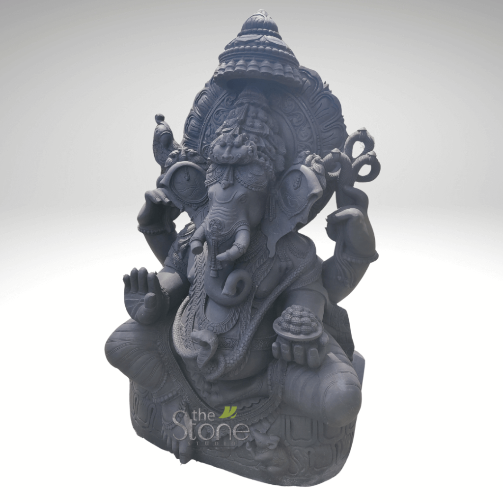 Big Ganesha Statue 5.5ft: Buy Best Carved Idol - The Stone Studio