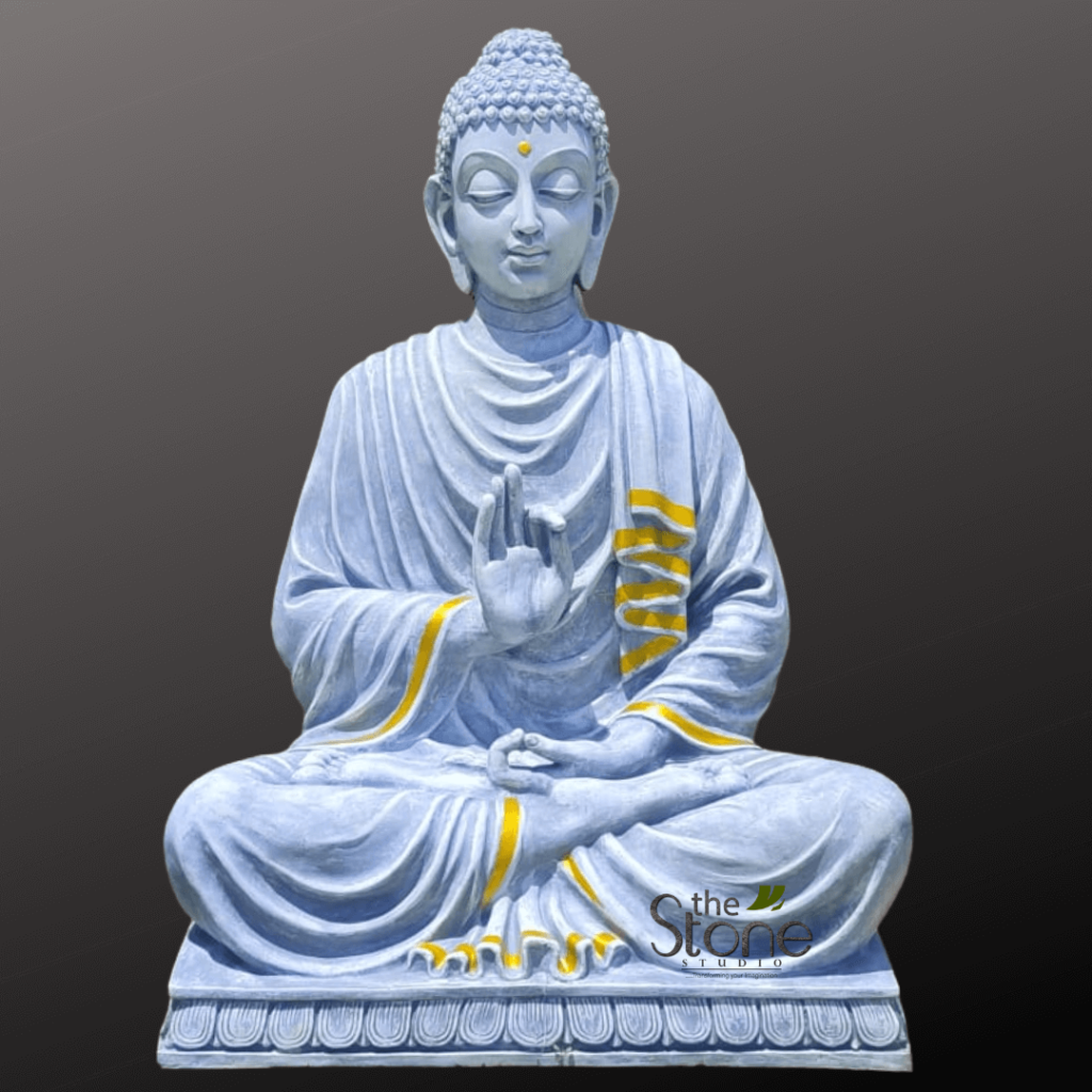 Large Resin Buddha Garden Statue 5ft Best buy - The Stone Studio