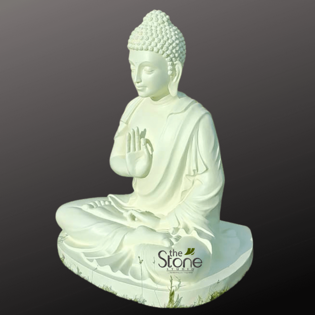 Buddha Statue Indoors 3ft: Buy Best Sculpture - The Stone Studio