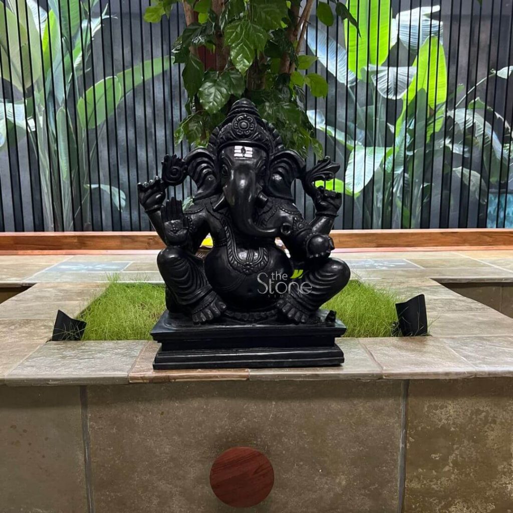 Ganesh Idol Home Entrance 18": Buy Best Idol - The Stone Studio