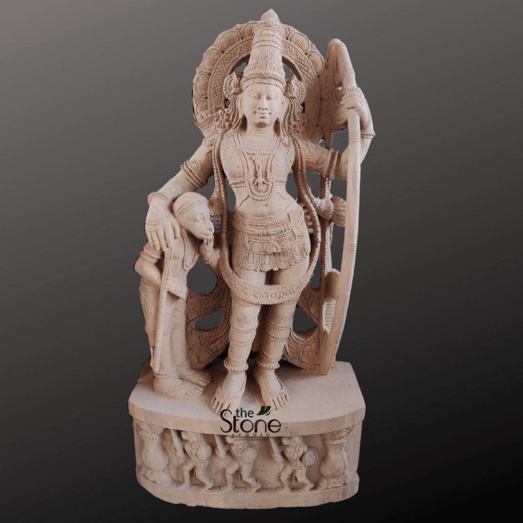 Ram Hanuman Statue 4ft: Buy Graceful Idol - The Stone Studio