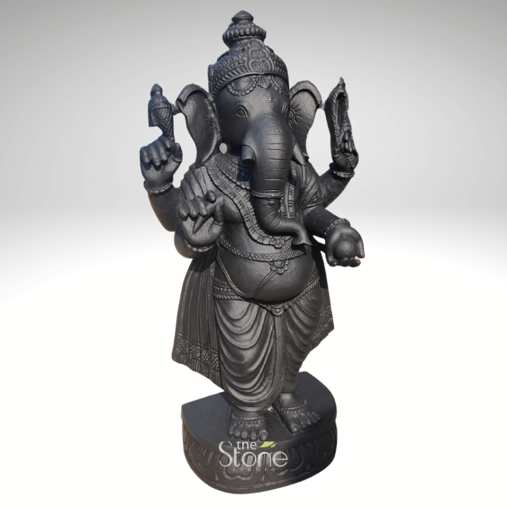 Standing Ganesh Murti 2ft: Buy Beautiful Art - The Stone Studio