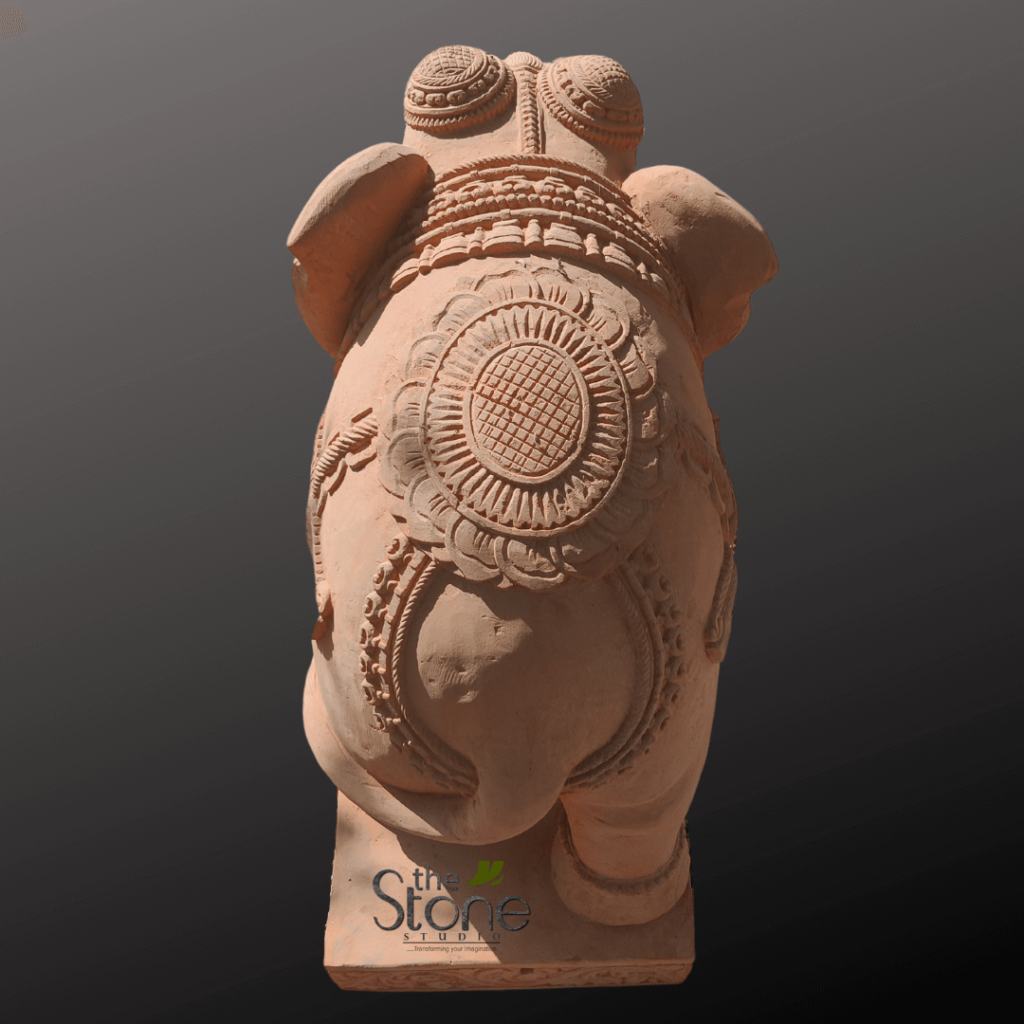 Elephant Stone Statue 2.5ft: Buy Best Work - The Stone Studio