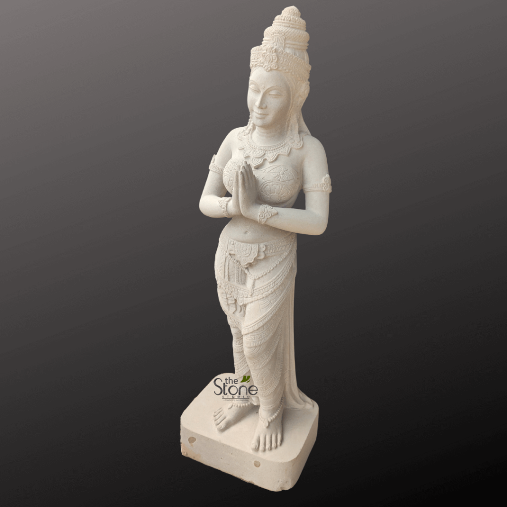 Welcome Statue For Home 4ft: Buy Best Carving - The Stone Studio
