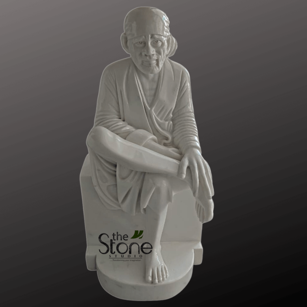 Sai Baba Idol For Home 2ft: Buy Best Marble - The Stone Studio