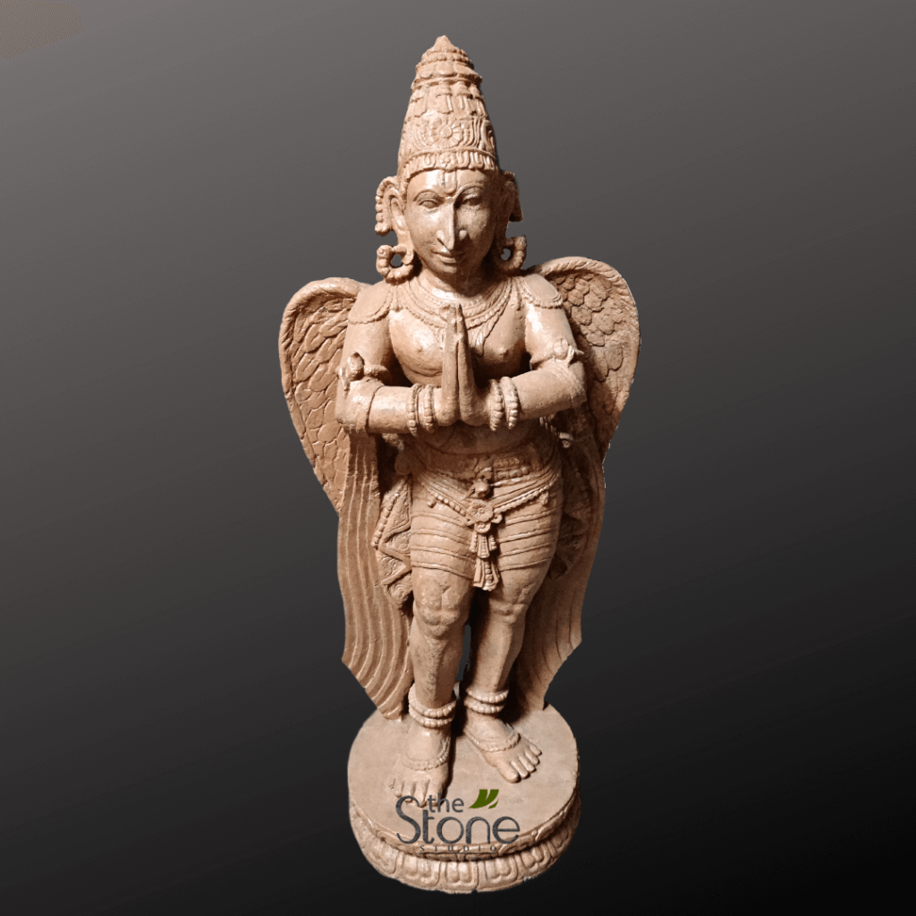 Garuda Sculpture 3ft: Buy Best Carved Idol - The Stone Studio