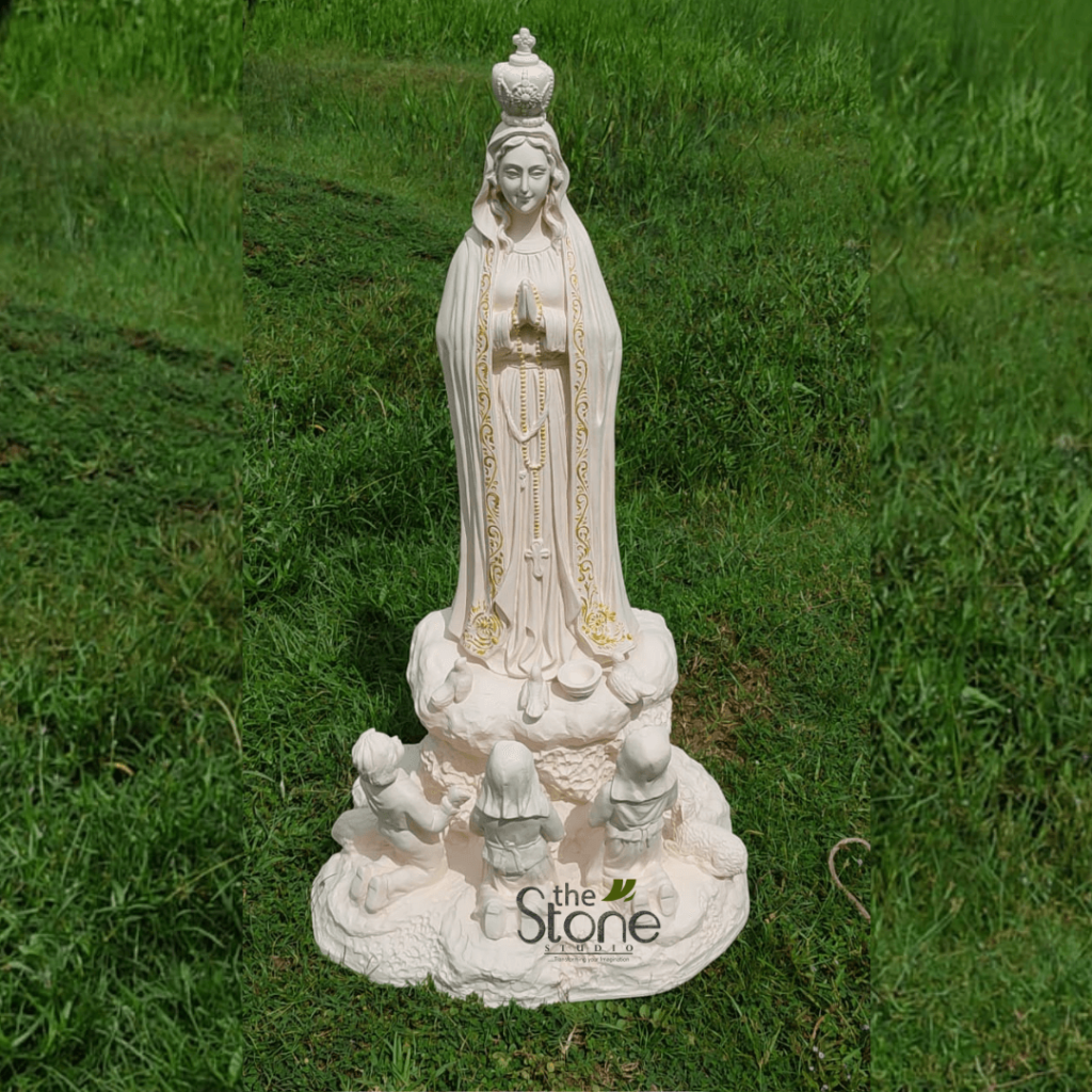 Mary Statue 3ft: Buy Beautiful Mary Idol - The Stone Studio