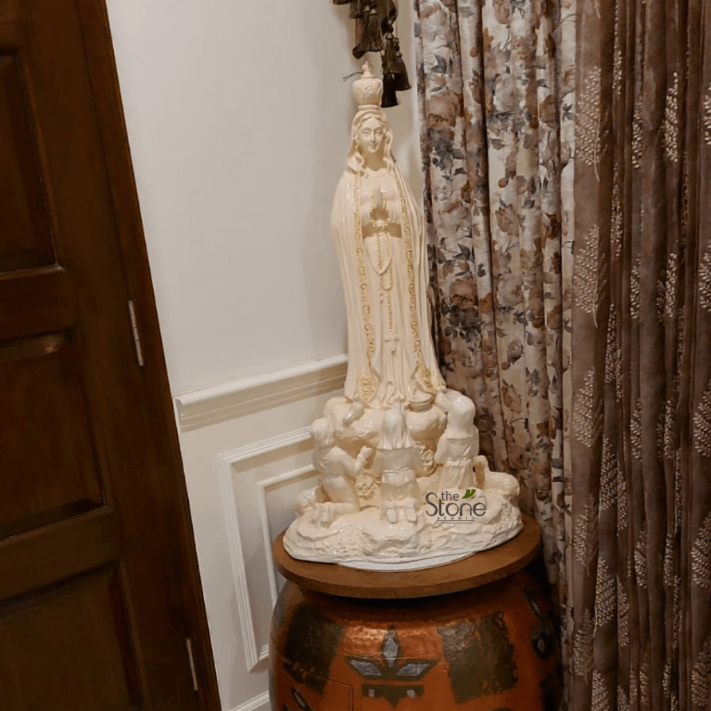 Mary Statue 3ft: Buy Beautiful Mary Idol - The Stone Studio