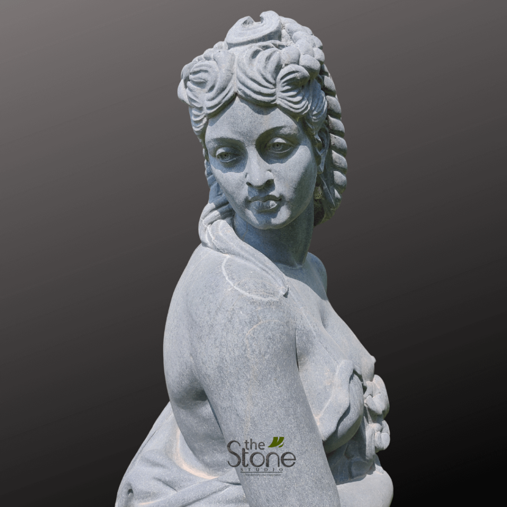 Female Roman Statue 6ft: Buy Best Modern Art - The Stone Studio