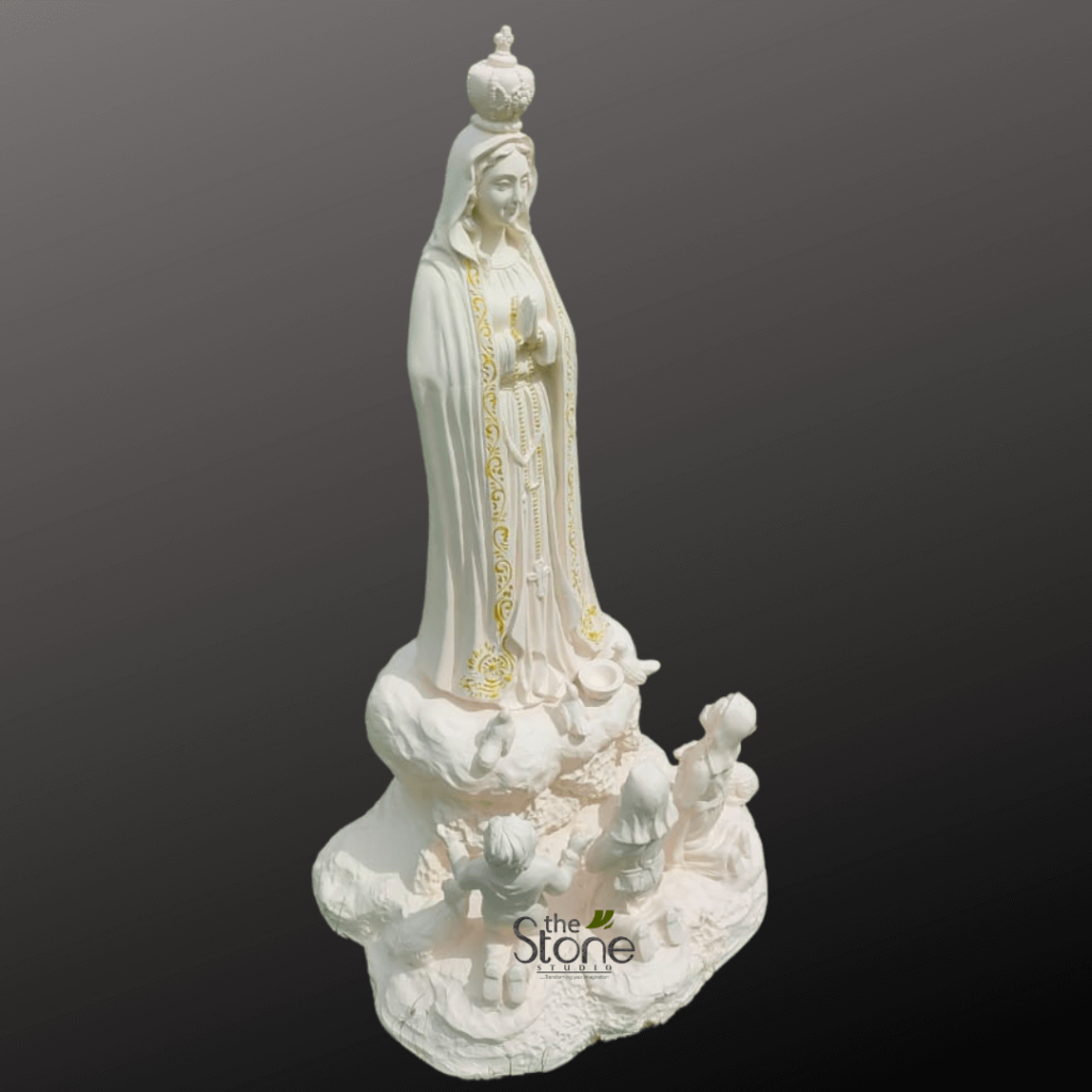 Mary Statue 3ft: Buy Beautiful Mary Idol - The Stone Studio