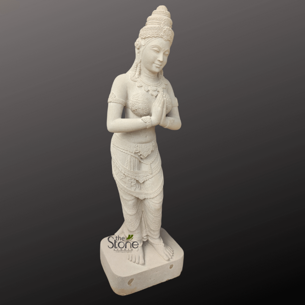 Welcome Statue For Home 4ft: Buy Best Carving - The Stone Studio