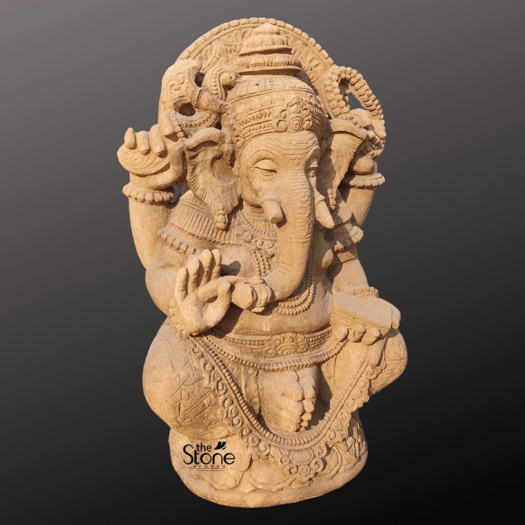 Bali Ganesha Statue 36": Buy Best Ganapati - The Stone Studio