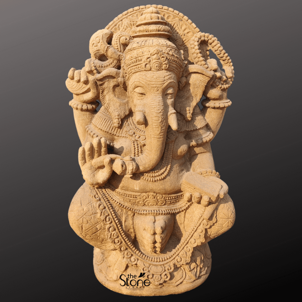 Bali Ganesha Statue 36": Buy Best Ganapati - The Stone Studio