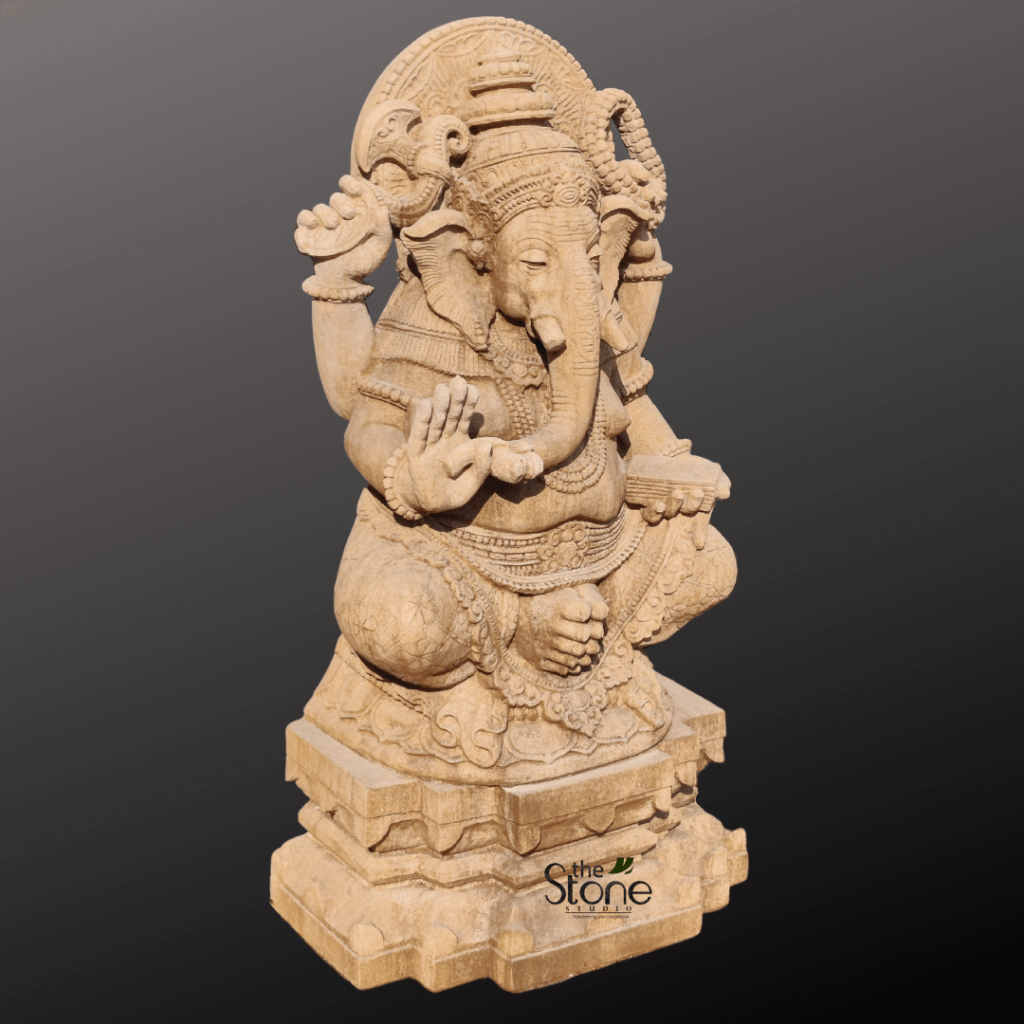5 feet Ganesh Statue: Buy Exquisite Idol - The Stone Studio