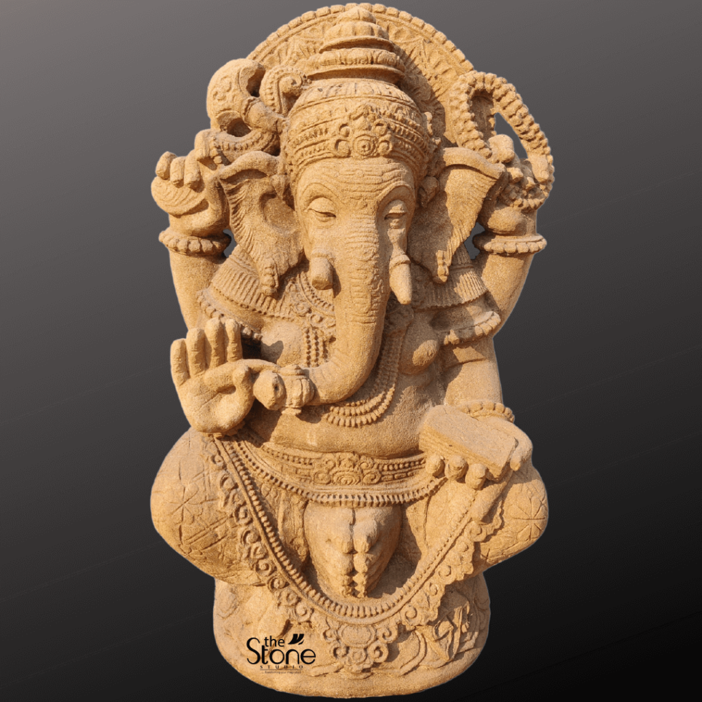 Bali Ganesha Statue 36": Buy Best Ganapati - The Stone Studio