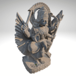Shani Dev Statue 2.5ft: Buy Best Hindu Gods - The Stone Studio